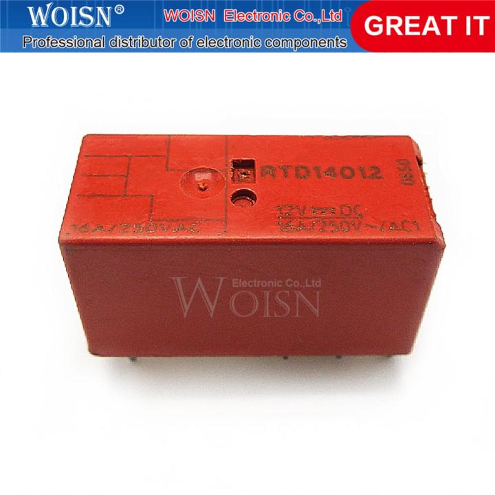 5pcs RTD14012=RT314012 12VDC Tyco 16A One Open One Close RT314012 Power ...