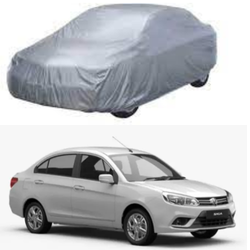 Proton Saga Topcover Silver Coat - Car Parking Cover - Scratch Proof ...
