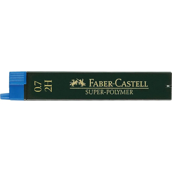 Faber-Castell 0.7mm "2H" Super-Polymer Lead Refill (Pack of 12 Leads ...