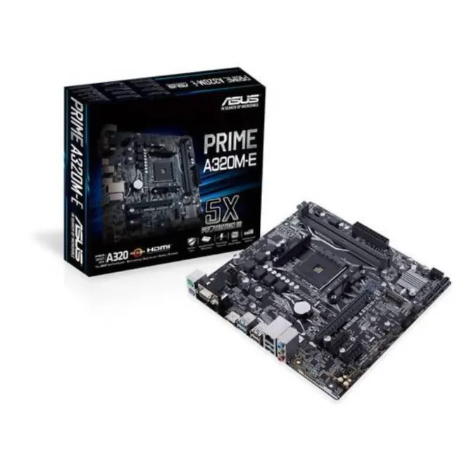 Amd A320 Ryzen Motherboard Am4 2 ram slot aus with box | Daraz.pk