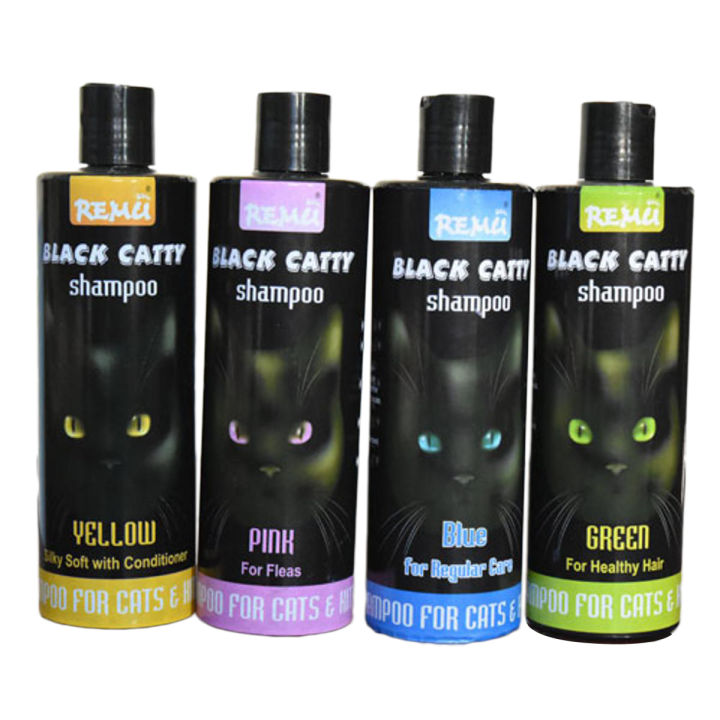 Black Catty Cat Shampoo 120ml - Pink - For Fleas | Daraz.pk