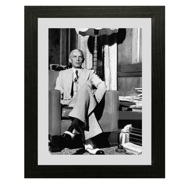 Quaid-e-Azam MA Jinnah Portrait Frame For Office Decor Sahal Store ...