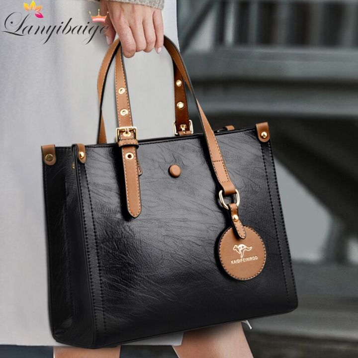3 Layers Luxury Designer Handbag Women High Quality Leather Shoulder ...