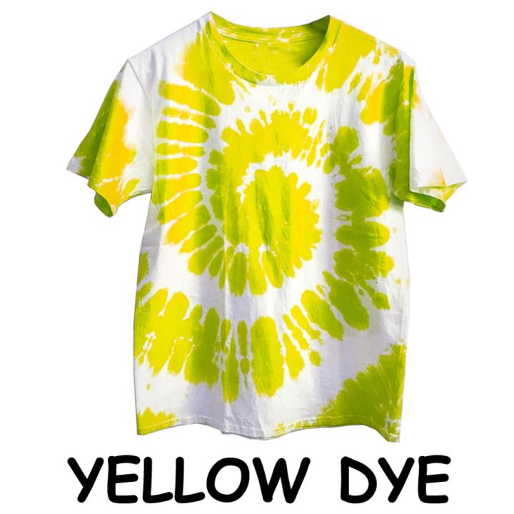 Yellow Tie and Dye Color for Dyeing Different Fabrics, Yellow Cotton ...