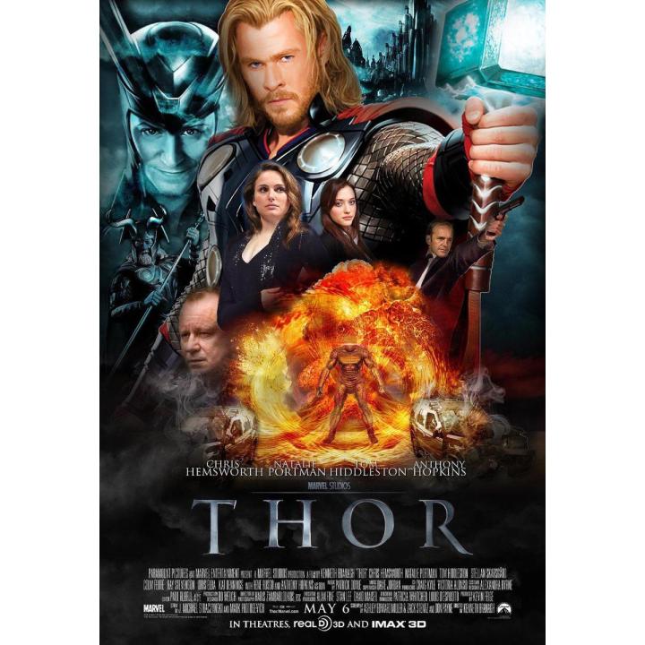 Thor Odinson The Avengers by the Marvel MCU 2.0 Multiverse Fan Posters ...