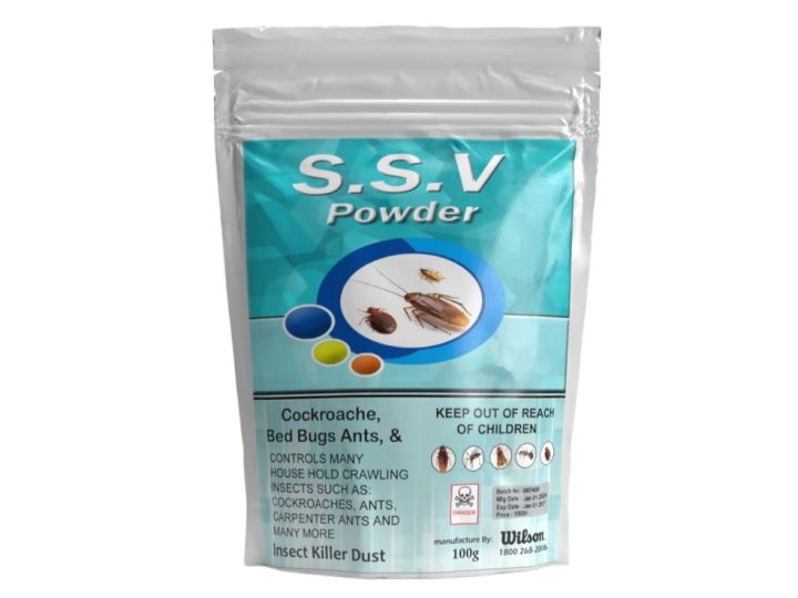 SSV Dusting Powder Kills Cockroaches Imported from Holland - Highly ...