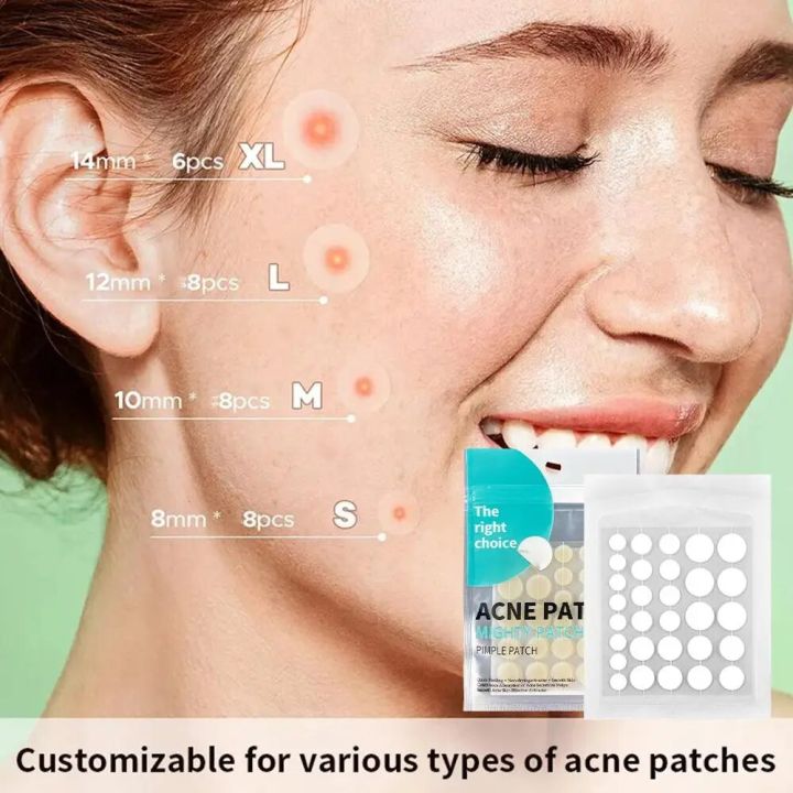 Acne Pimple Patch Stickers Waterproof Acne Treatment Pimple Patches/bag ...
