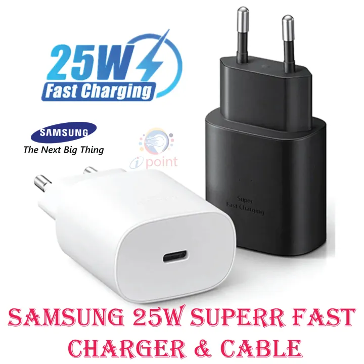 Samsung 25W Super Fast Charger | Samsung 25w PD Fast Charger | Samsung PD 25w Adaptor | Samsung ...