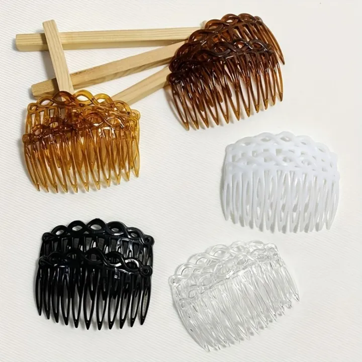 Multi-purpose 11 Simple Hair Clip Combs Straight Plastic Hair ...