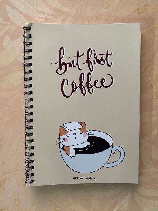 But first Coffee , A5 Lined Notebook -school notebooks- girls notebooks ...