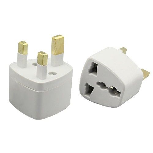 ZERO Universal Home Office Travel US/EU to UK AC Power Plug Converter ...