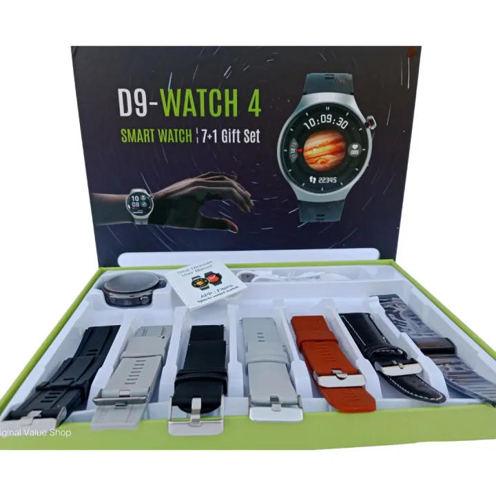 D9-Watch 4 Smart Watch 7 in 1 Series with 49mm OLED Display, AI Voice ...