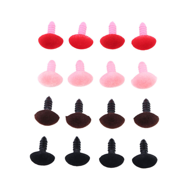 Dolls Toys DIY Craft Tool DIY Bear Toy Safety Nose Pink Red Black Brown ...