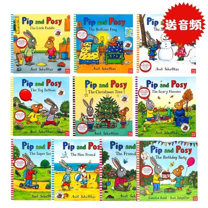 Yuthorite Pip and Posy 10 volumes of children's social skills ...