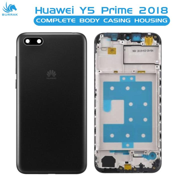 Huawei Y5 Prime 2018 Housing Middle Frame With Side Button and Camera ...