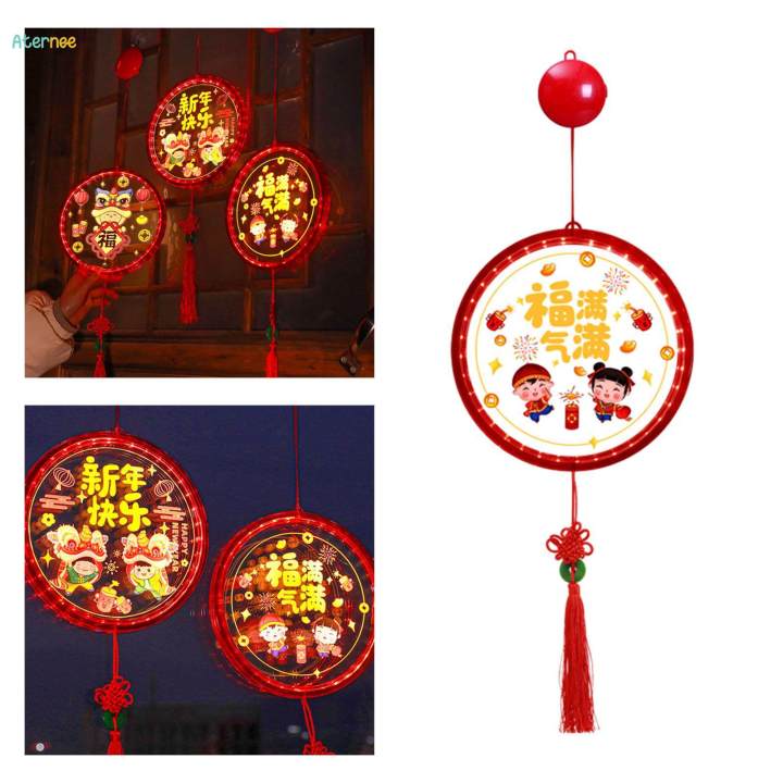 LED Chinese New Year Hanging Decoration Traditional 2024 New Year ...