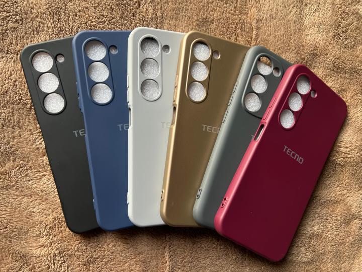 Techno spark 40 Pro Soft Silicone Case - Shockproof / Scratch-Resistant ...
