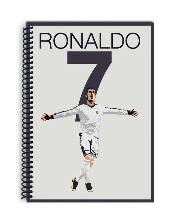 Notebook - A4 Size - Ronaldo 12 | Daraz.pk