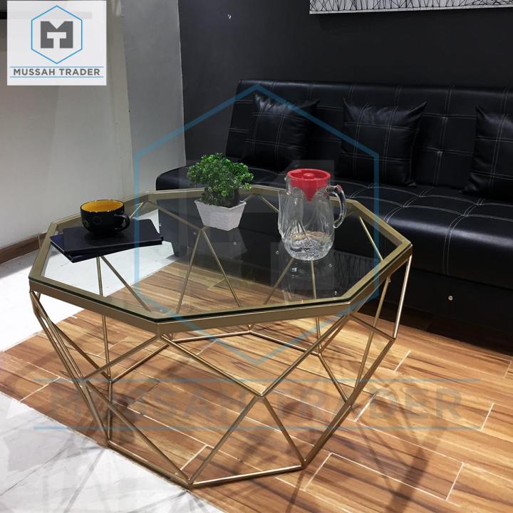 Center Table / Centre Table / Coffee Table / Cocktail Table / Octagon ...