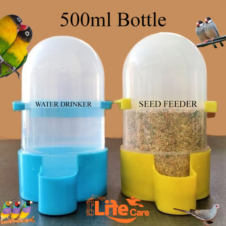 500ml Drinker & Feeder for seeds and water ( Multi Purpose use ) for all kinds of birds | Daraz.pk