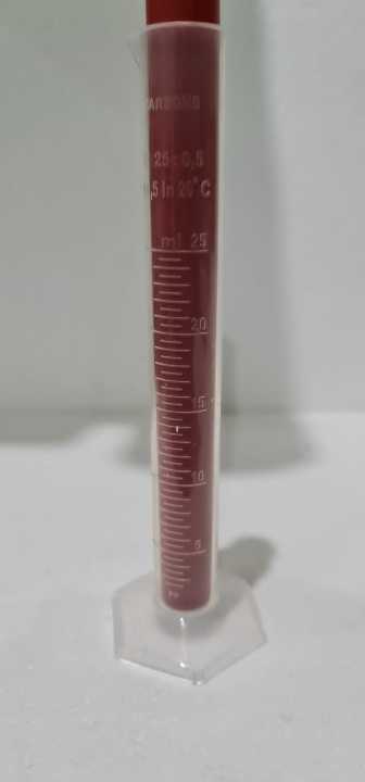 25ml Plastic Graduated Cylinder Chemistry Laboratory Set Education ...