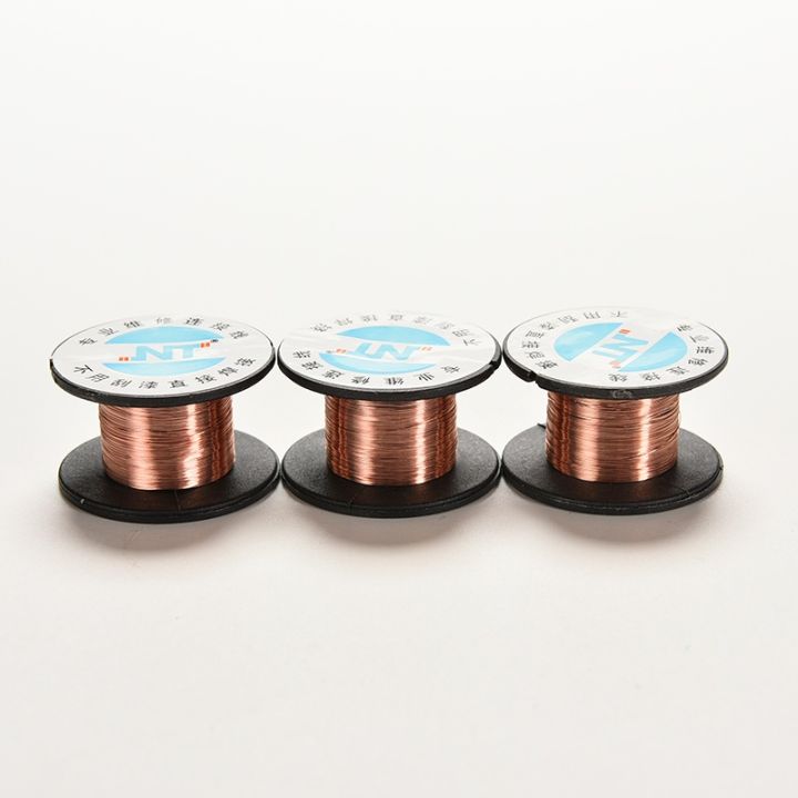 1PCS 0.1MM Copper Soldering Solder PPA Enamelled Repair Reel Wire ...