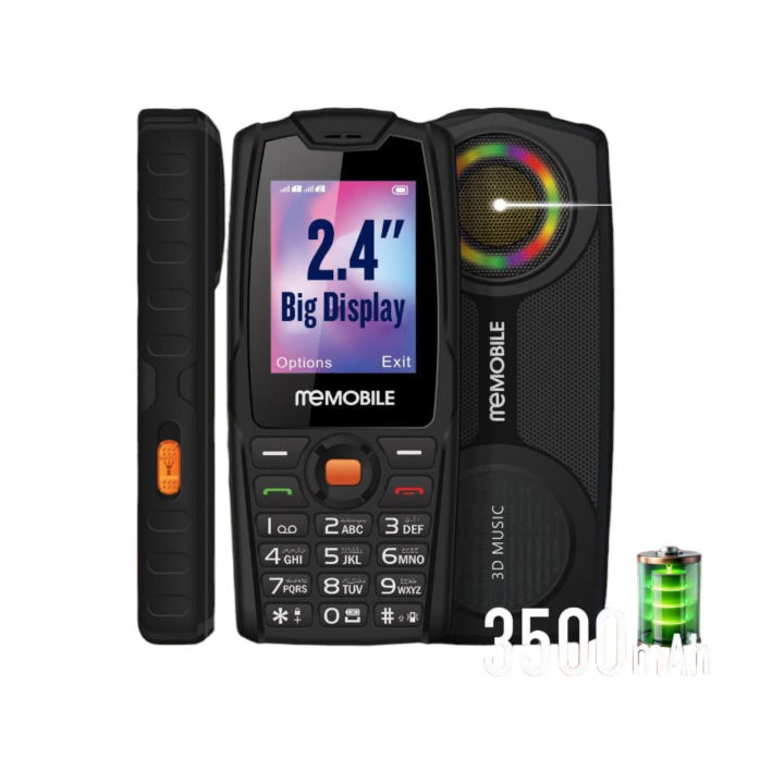 Memobile Commando - 2.4 Inch Display - Dual Sim - 3500mAH Battery ...