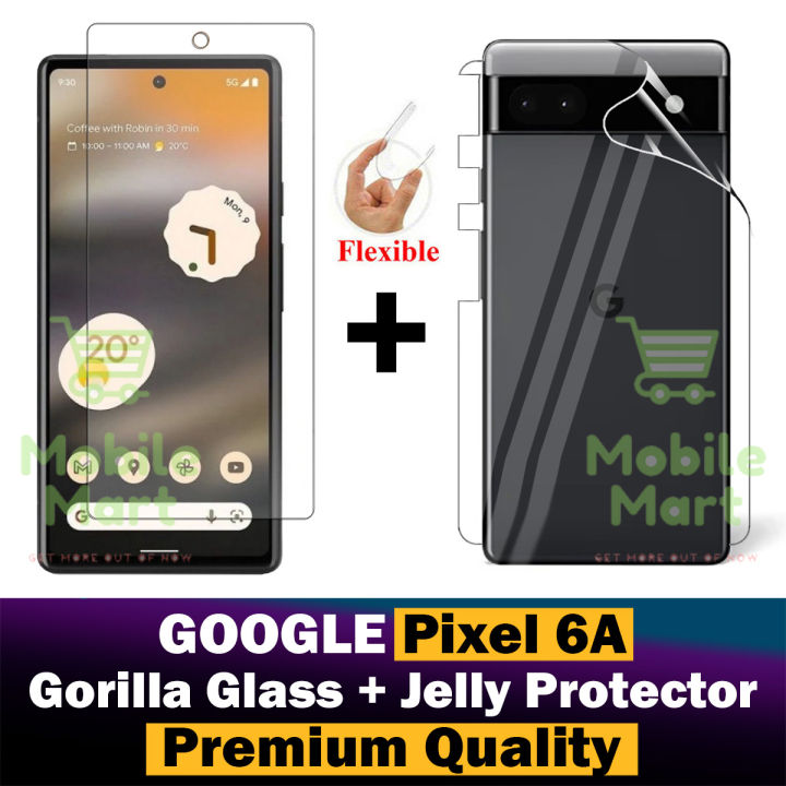 Google Pixel 6AA Unbreakable Gorilla Flexible Nano Glass Premium High ...