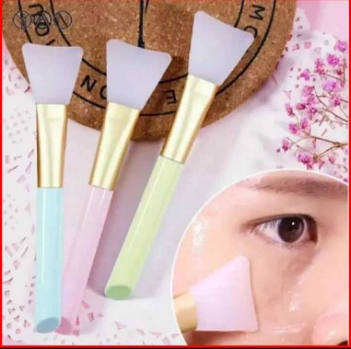 PACK OF 3 Silicone Facial Mask Brush Mask Mud Mixing Brush Face ...