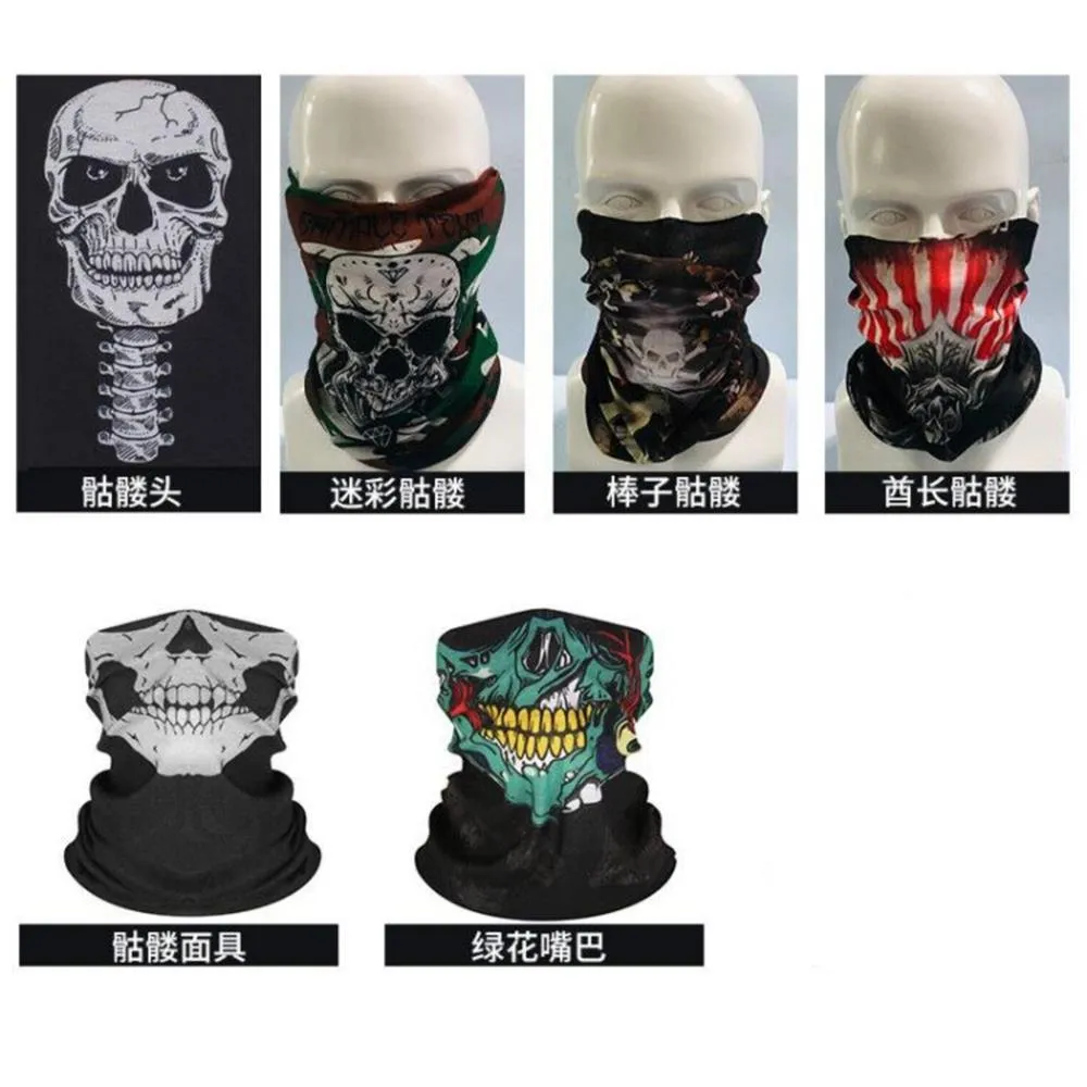 Call of Duty Ghost Mask Skull Warrior Mask Summer Sunscreen Bandana ...