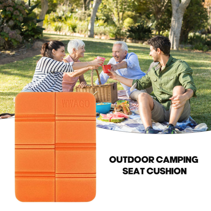 XPE Folding Mat 38.9x28.2cm Waterproof Outdoor Seat Cushion Black ...
