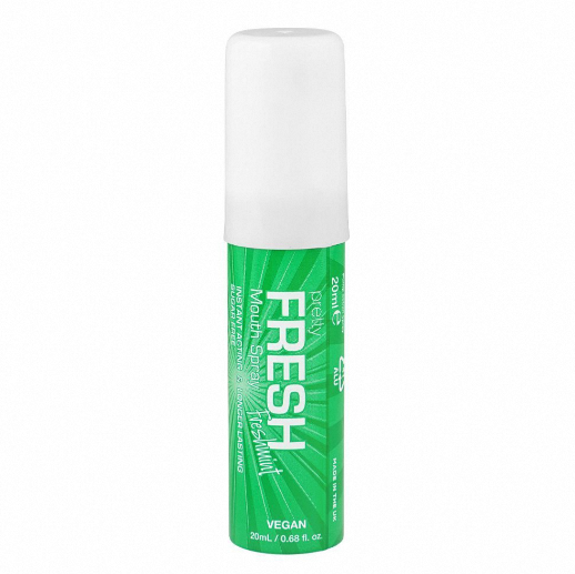 Pretty Fresh Freshmint Mouth Spray (20ml) – Instant Fresh Breath On-The ...