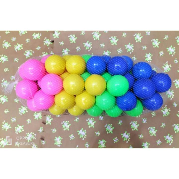 BEST QUALITY 50 PCS BALL NET PACKET 4 COLOUR MIX | Daraz.pk