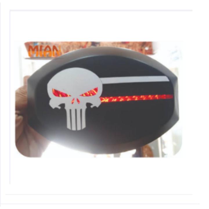 Honda CG 125 Back Light Fancy Cover /Sticker For Motorbike Motorcycle ...