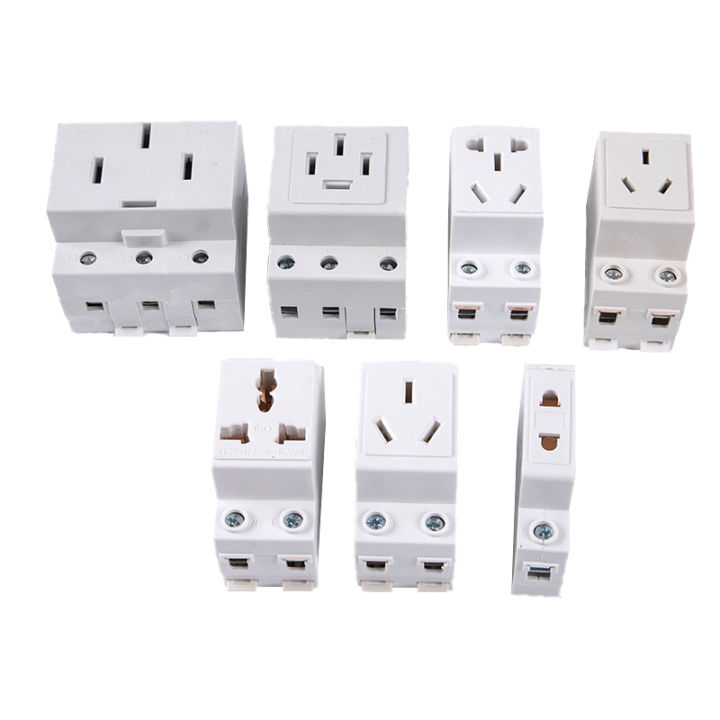 AC30 35mm DIN Rail Mount AC Power 10A 16A 25A 250V440V 2/3/4/5Pin ...