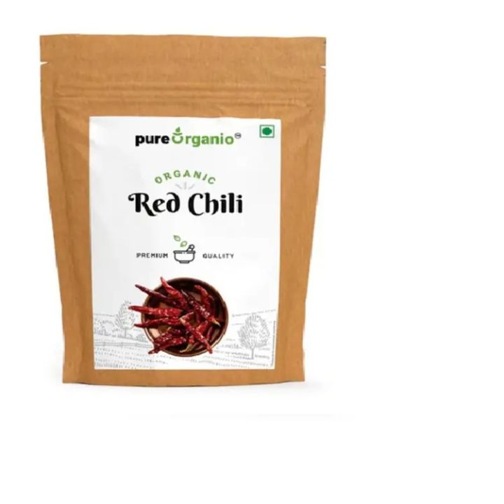 Organic Reshampatti Red chilli Whole Lal Mirch 100 grams | Daraz.pk