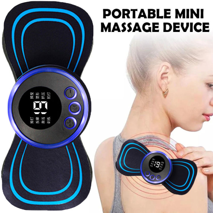 Electric Back And Neck Massager Muscle Massage Machine Shoulders ...