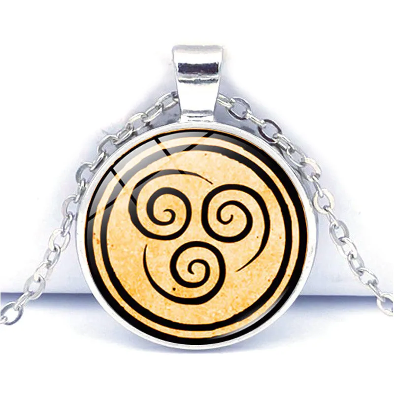 Avatar The Last Airbender Necklace for Women Jewelry Air Nomad Fire and ...