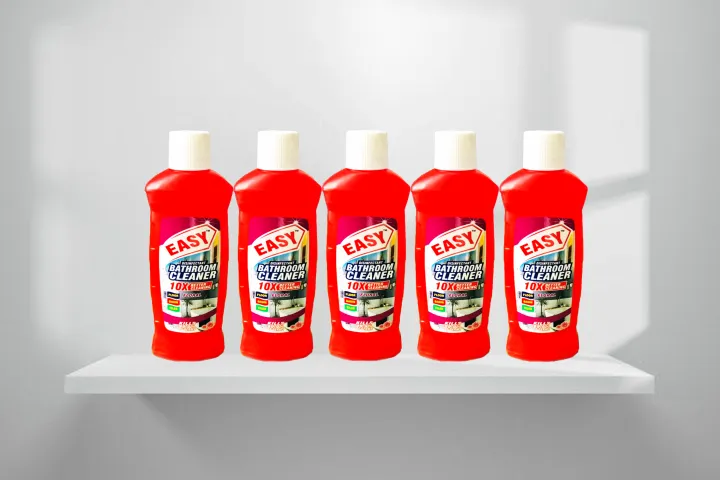 Easy Red Harpic Bathroom Cleaner 500ml (Pack of 5) | Daraz.pk