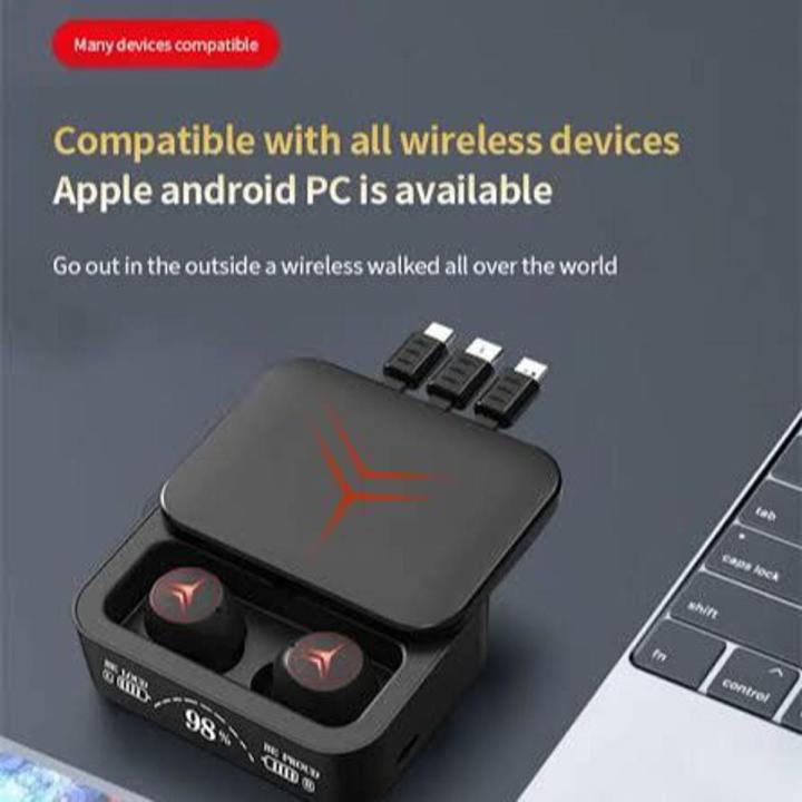 Original M88 Plus Wireless Earbuds With Power Bank LED Display ...
