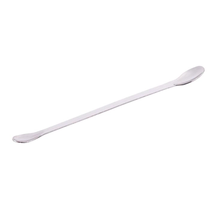 22cm Dual Headed Stainless Steel Reagent Sampling Spoon Mixer for Lab ...