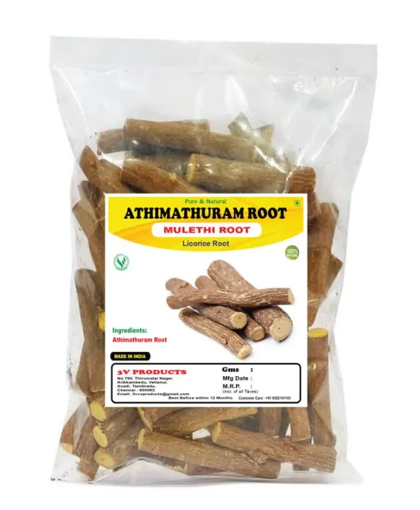 3V PRODUCTS Athimathuram | Mulethi | Licorice Root | Glycyrrhiza Glabra ...