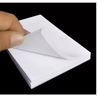 100pcs of white plain paper slips, sized at approximately 3.75 x 3 ...