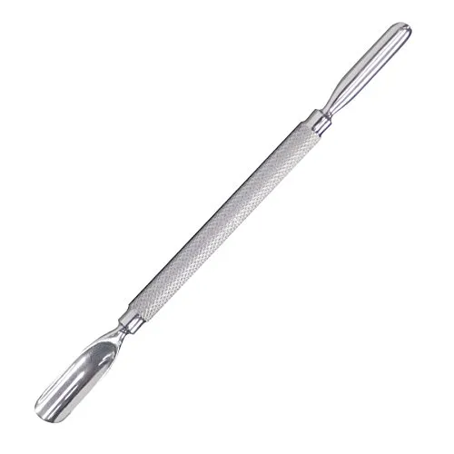 Stainless Steel Double Sided Cuticle Pusher and Spoon Nail Cleaner ...