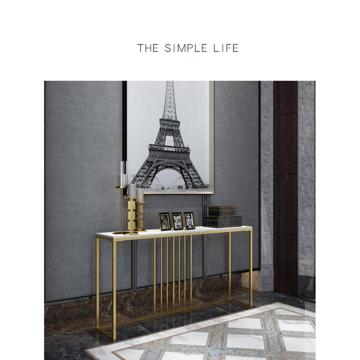 Console table living room furniture rectangle console table hotel black ...