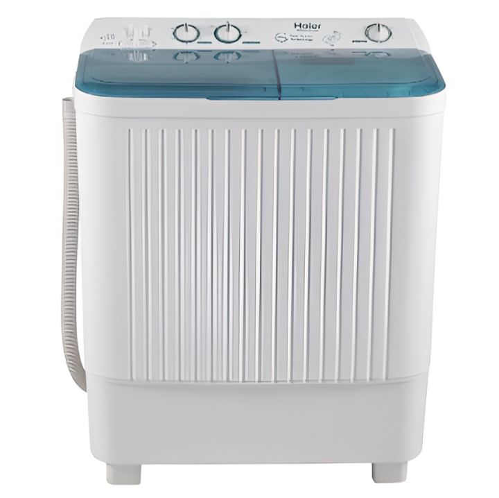 Haier HWM 100-BS Semi Automatic 10Kg Twin Tub Washing Machine High ...
