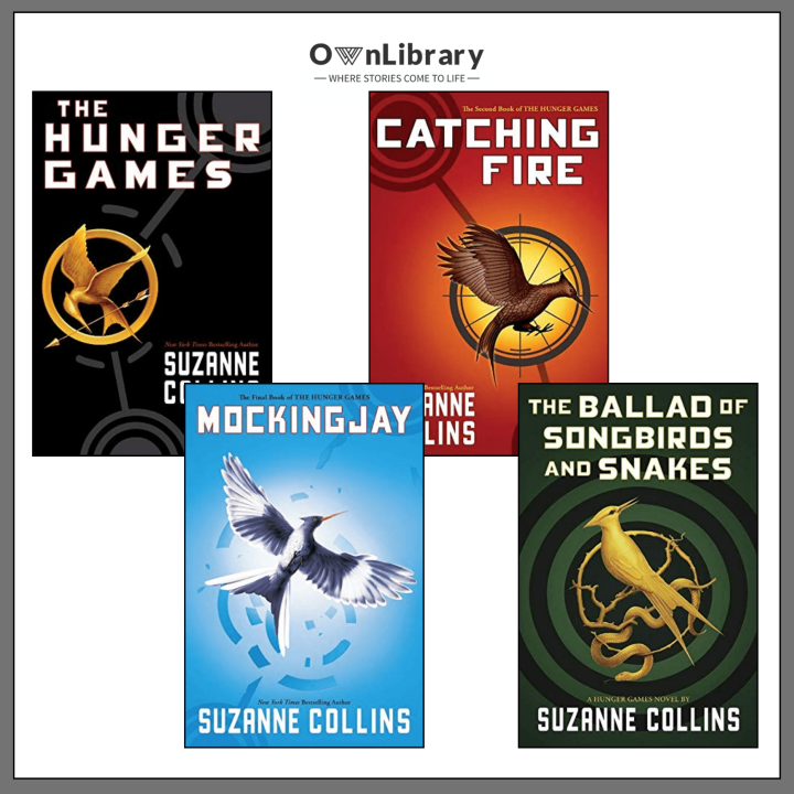 Hunger Games 4-Book (The Hunger Games, Catching Fire, Mockingjay, The ...
