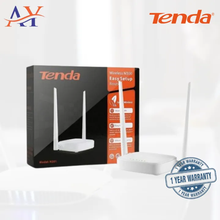 Tenda N300 Wireless Wi-fi Router + range extender | Daraz.pk