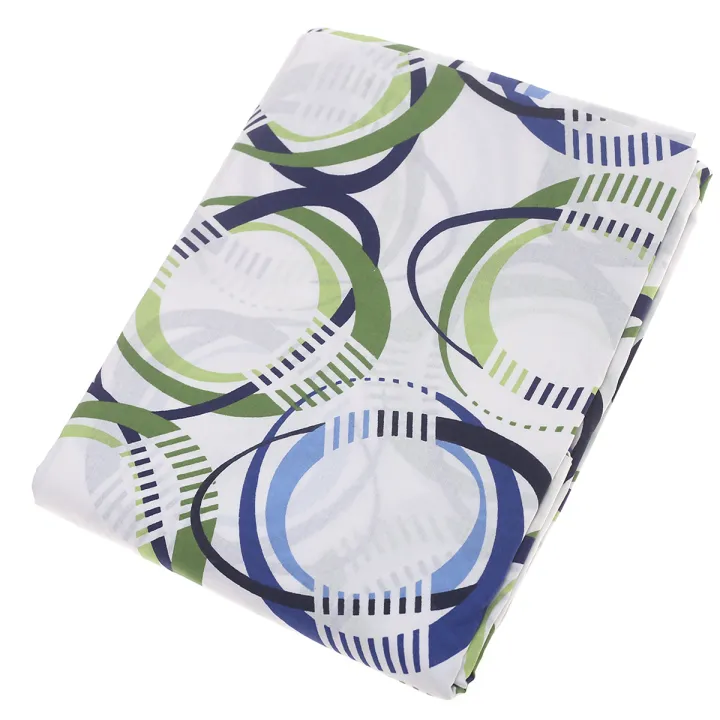 Brown & Blue Circle Double Bed Sheet 90x100" | Daraz.pk