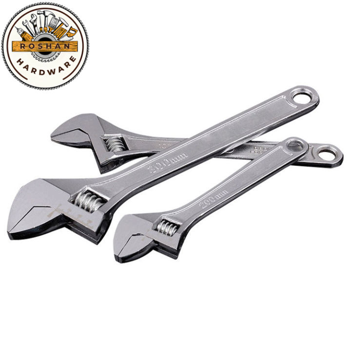Adjustable Wrench Spanner/ Screw Pana –Stainless Steel - Single Pack ...